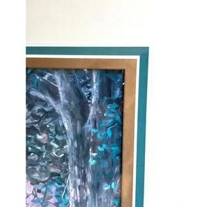 Art | Vintage Framed Victorian Garden Scene Print Woman Child Swing ...
